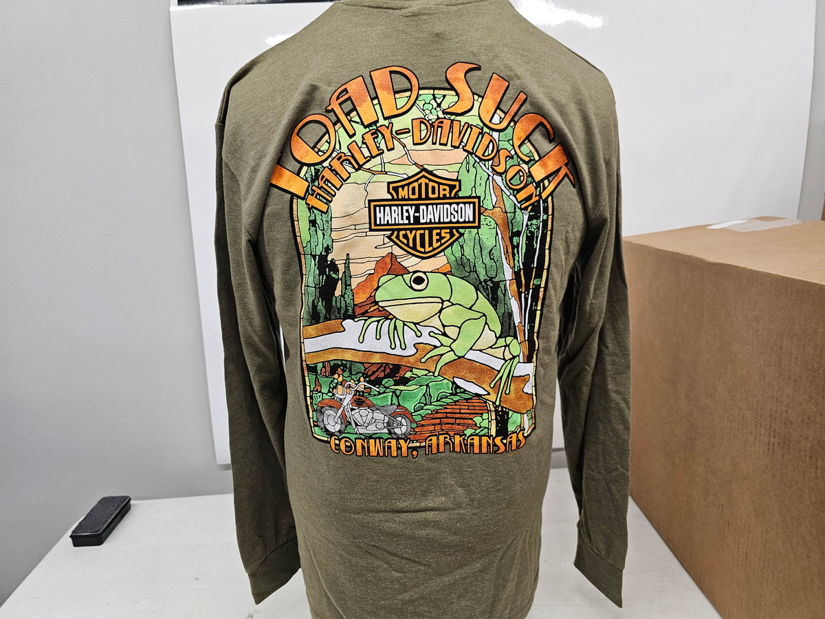 Hd Carved L/S Mens – Toad Suck H-D